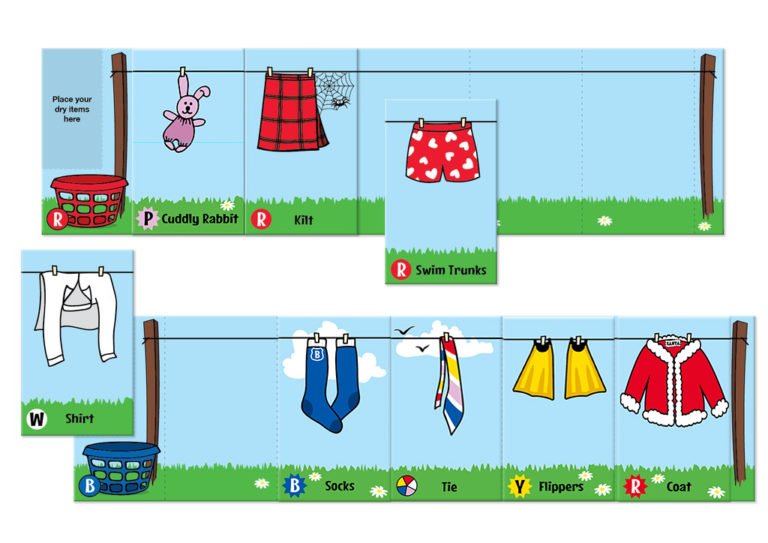 Play this with your kids – Washing Lines - Randomskill Games