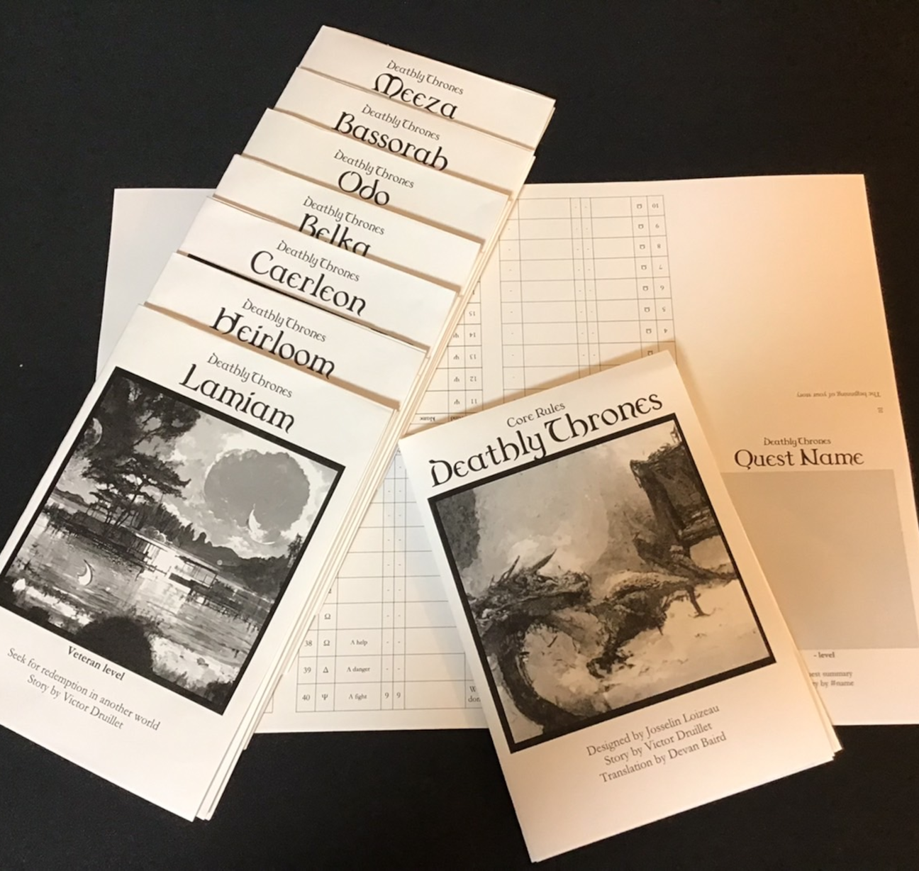 Deathly Thrones - Randomskill Games